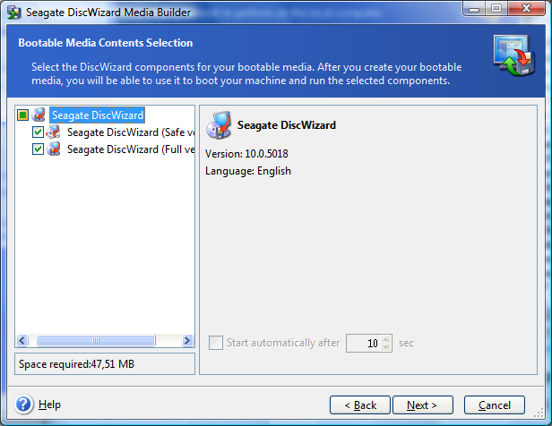 Seagate DiscWizard: vynikající diskový nástroj od Acronisu zdarma ...