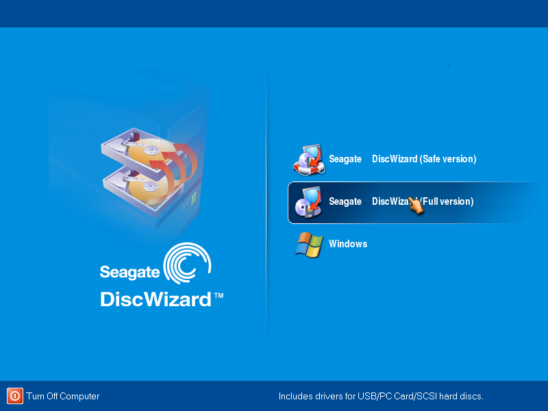 Seagate DiscWizard: vynikající diskový nástroj od Acronisu zdarma ...