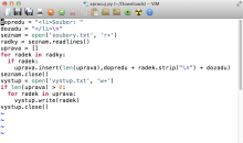Python – jak zpracovat řádky textového souboru a přidat k nim text ...