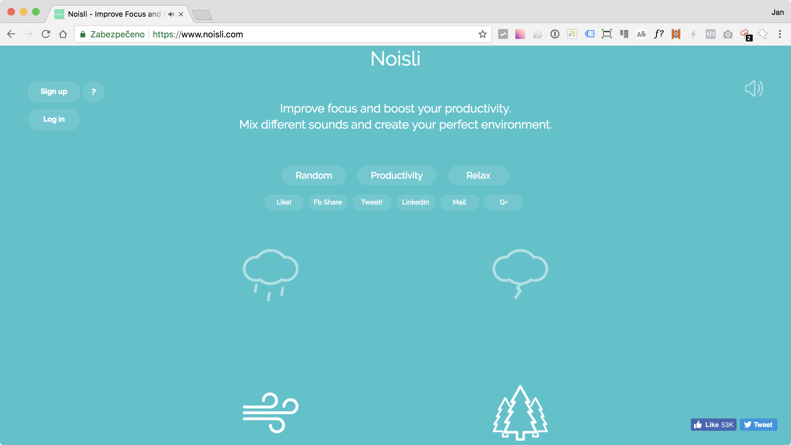 Noisli: 16 zvuků na pozadí a soustředění přijde samo | Maxiorel.cz